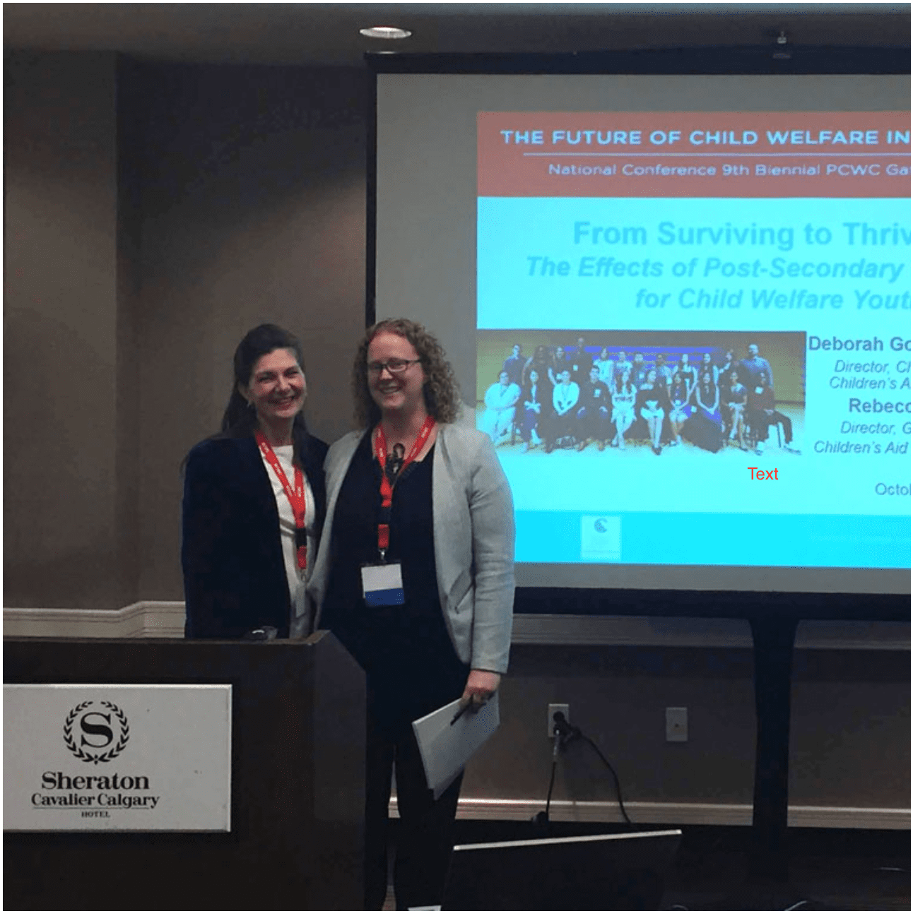 The Future of Child Welfare in Canada Conference 2018 - cafdn