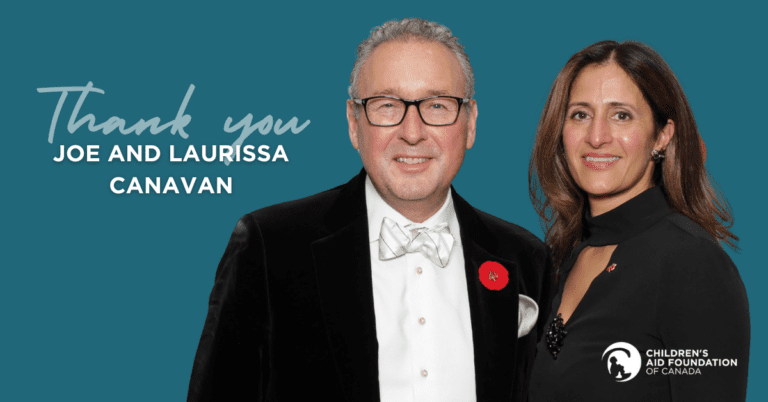 Honouring Joe and Laurissa Canavan’s generosity
